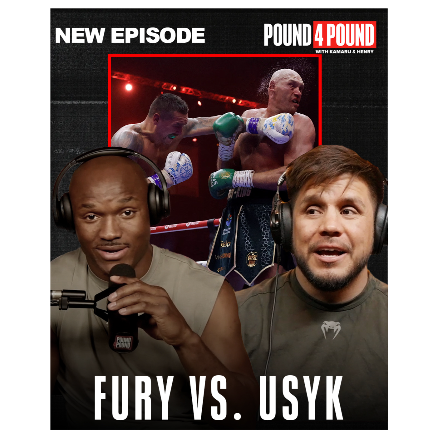 FIGHT OF THE YEAR?? Tyson Fury vs Oleksandr Usyk Fight Reaction ...
