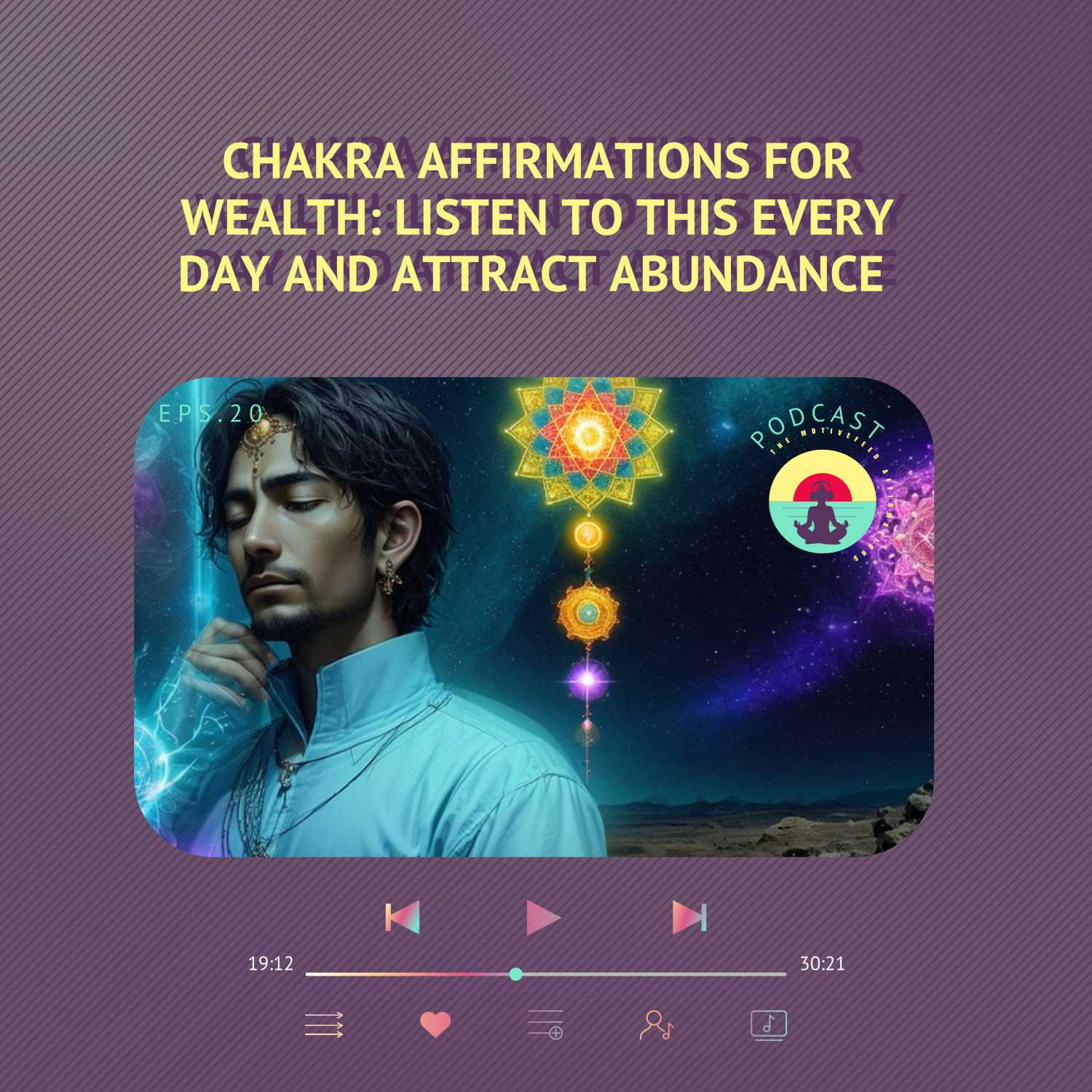 Chakra Affirmations for Wealth: Liste this every day and attract ...