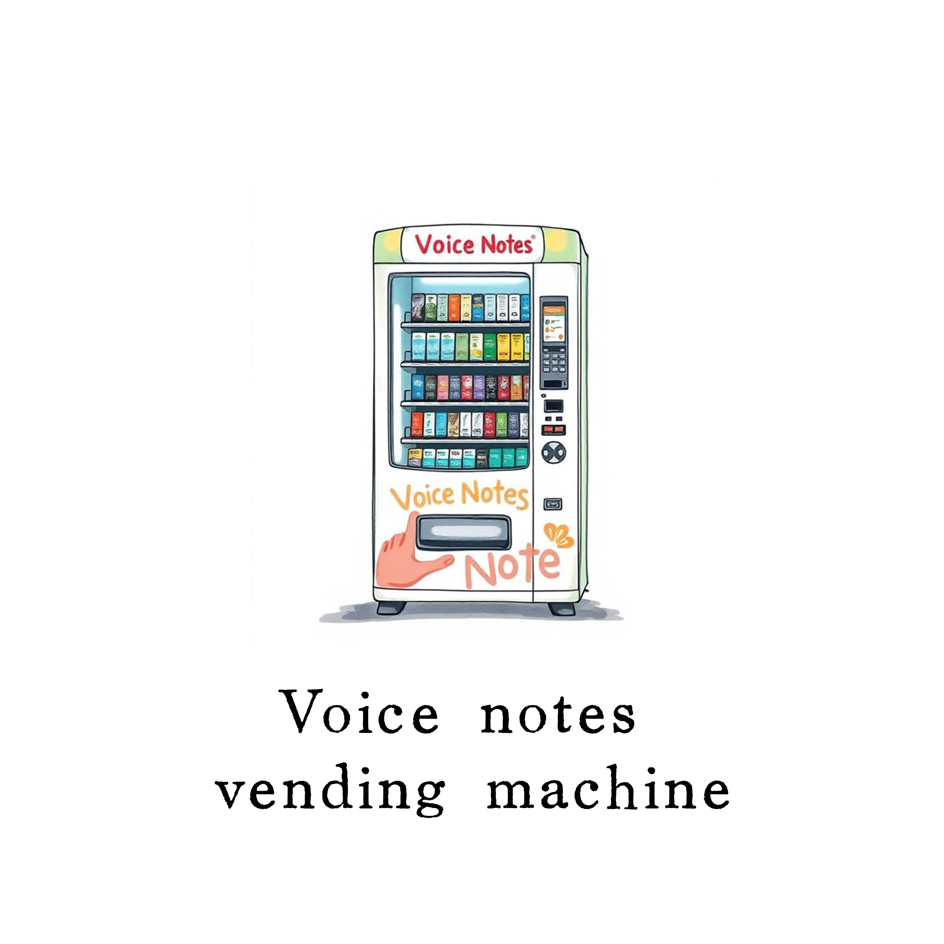 Voice Notes Vending Machine - Podcast Addict