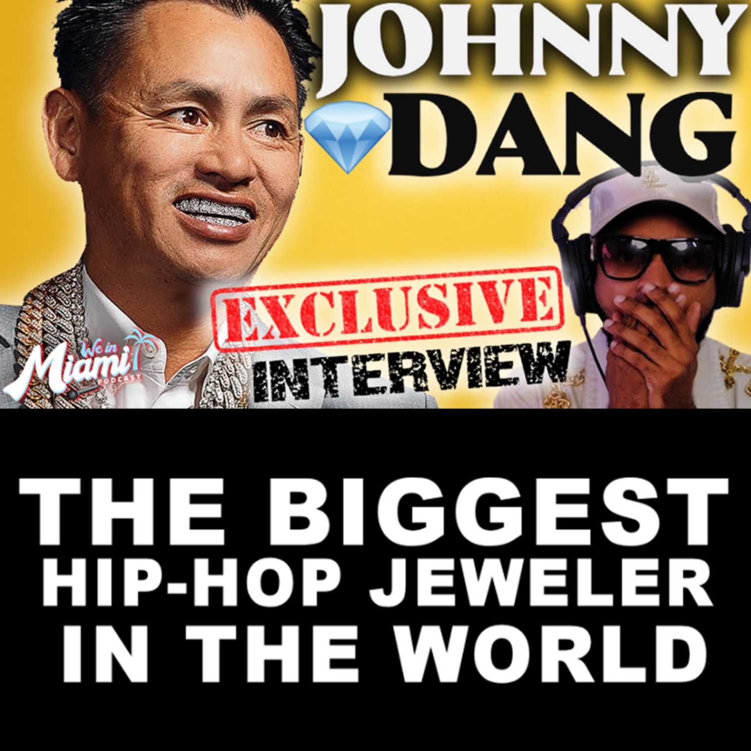 Johnny Dang "King Of Bling" Exclusive Interview with Surprise Guest Antonio Brown! We In Miami ...